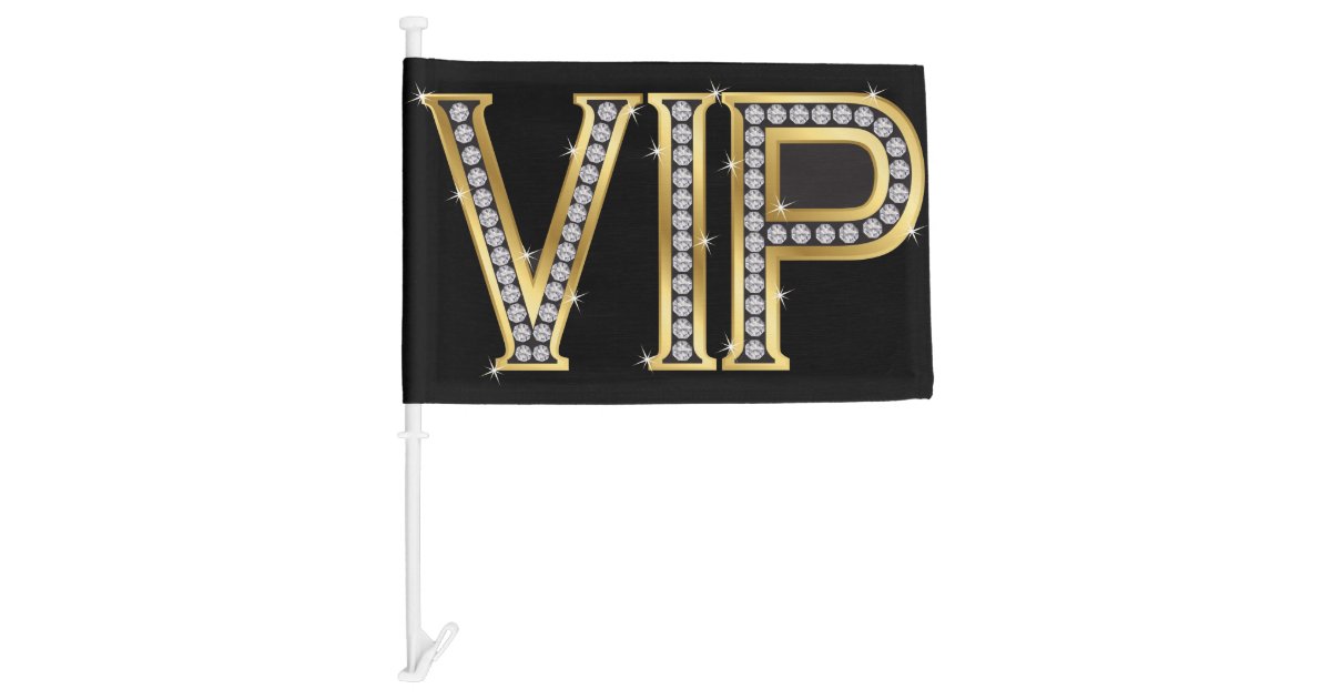 VIP Car Flag | Zazzle