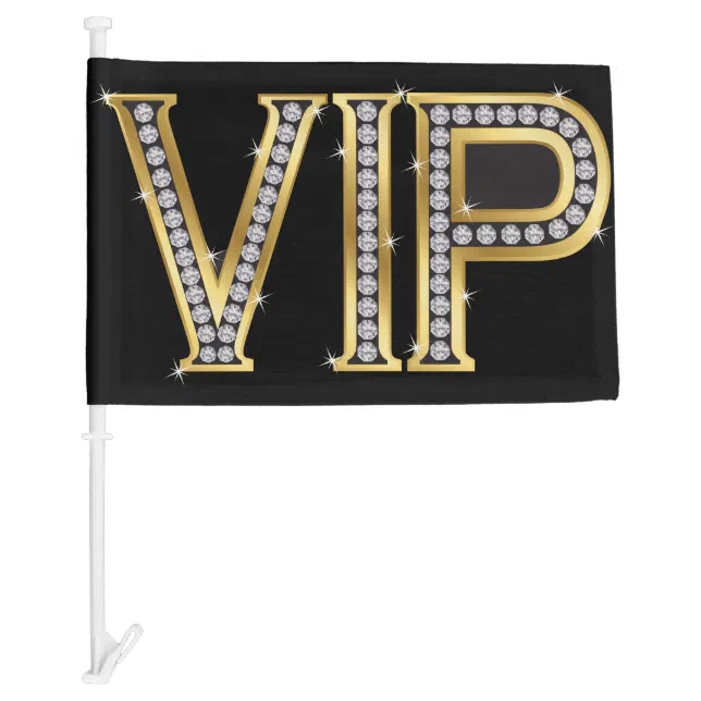 VIP Car Flag | Zazzle