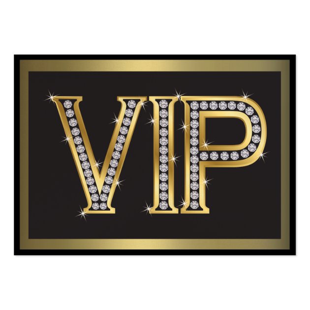 VIP Card for Clients - SRF Business Card Templates