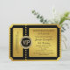 VIP Golden Ticket Birthday Party Invitation | Zazzle