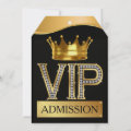 VIP Lanyard BADGE Invitation | Zazzle