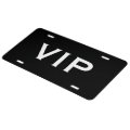 VIP limo car license plate for limousine | Zazzle
