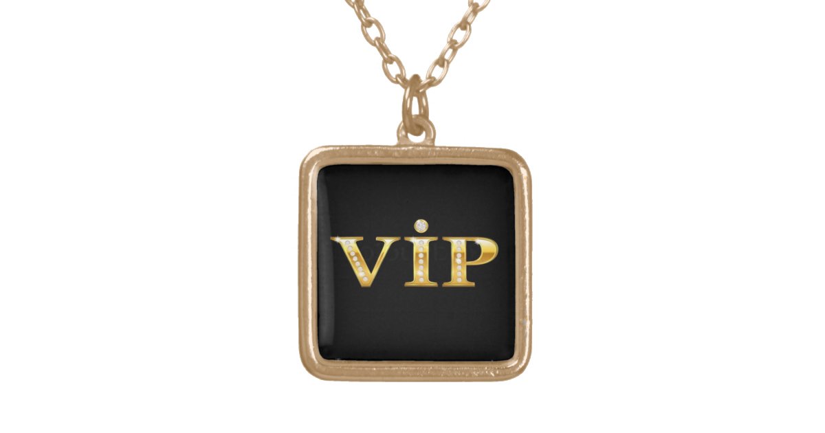 VIP Necklace | Zazzle