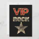 VIP Rock Star Birthday Card | Zazzle