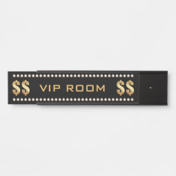 VIP Room Door Sign | Zazzle