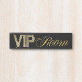 VIP Room Hanging Name Plate | Zazzle