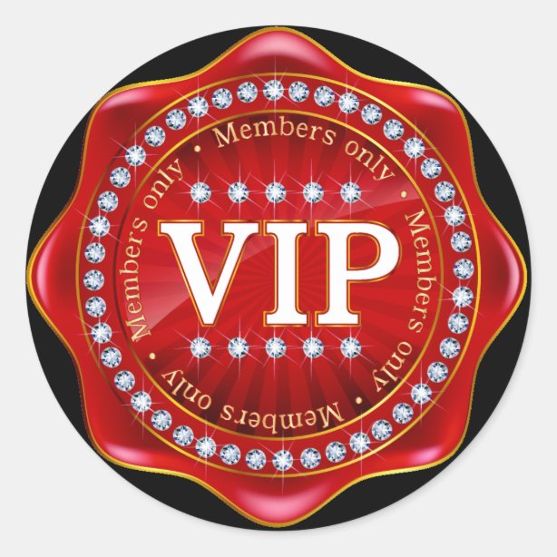 Vip Stickers - 100% Satisfaction Guaranteed | Zazzle
