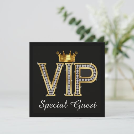 VIP Special Guest 2 - Invitation | Zazzle