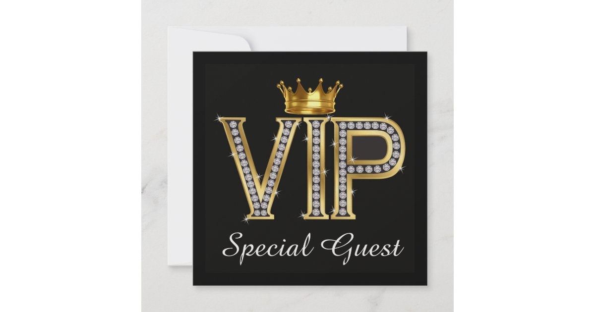 VIP Special Guest 2 - Invitation | Zazzle