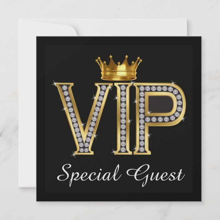 VIP Special Guest 2 - Invitation | Zazzle.com