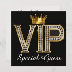 VIP Special Guest - SRF Invitation | Zazzle