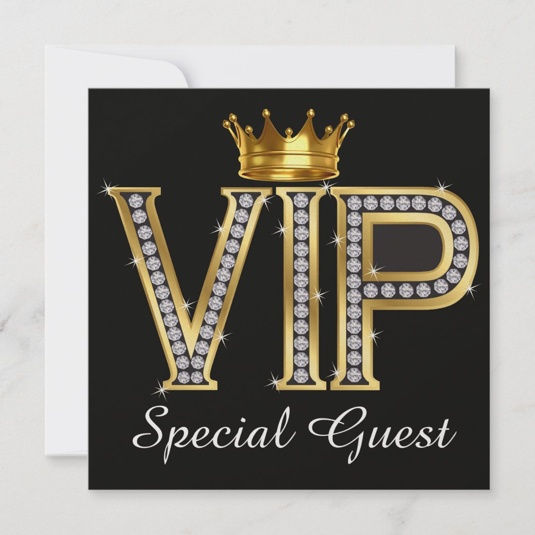 VIP Special Guest - SRF Invitation | Zazzle
