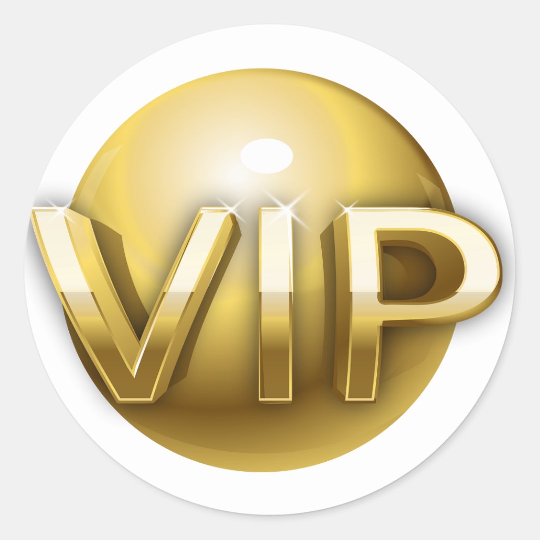 VIP Stickers | Zazzle