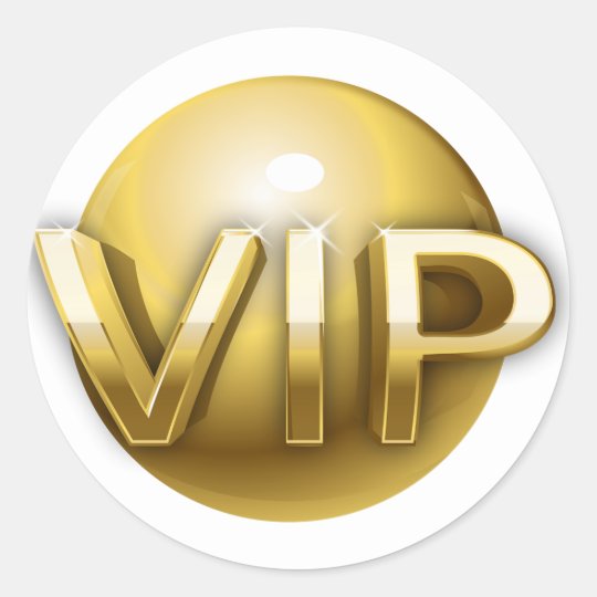 VIP Stickers | Zazzle.com