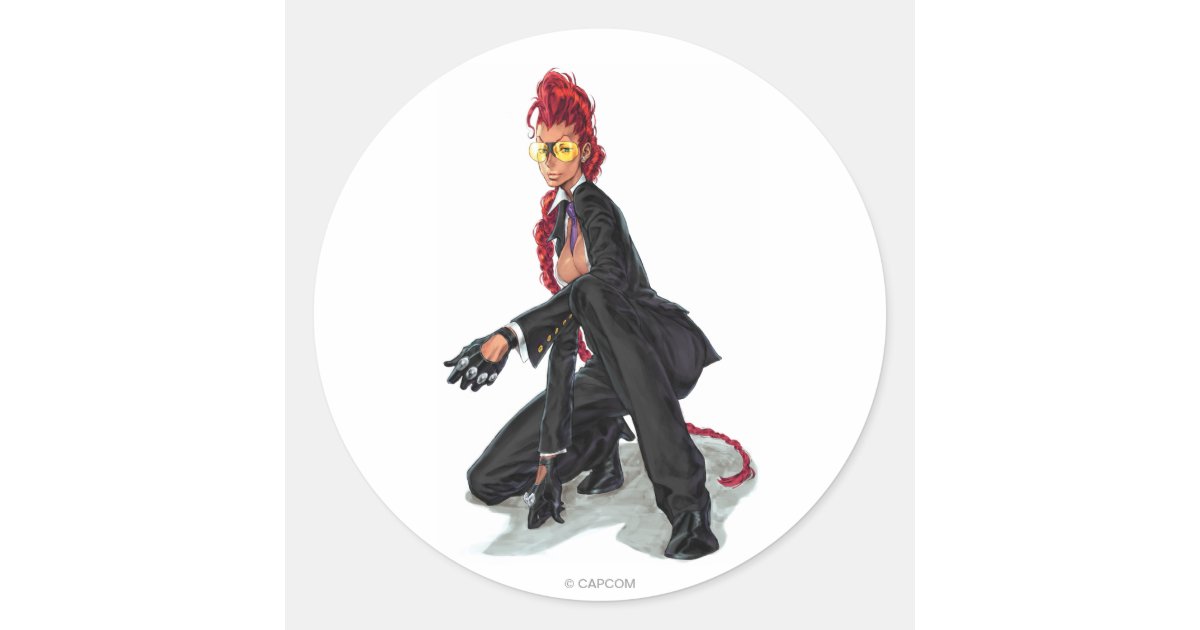 Viper Crouch Classic Round Sticker | Zazzle