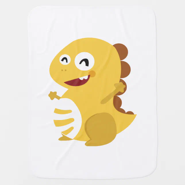 VIPKID Dino Baby Blanket | Zazzle