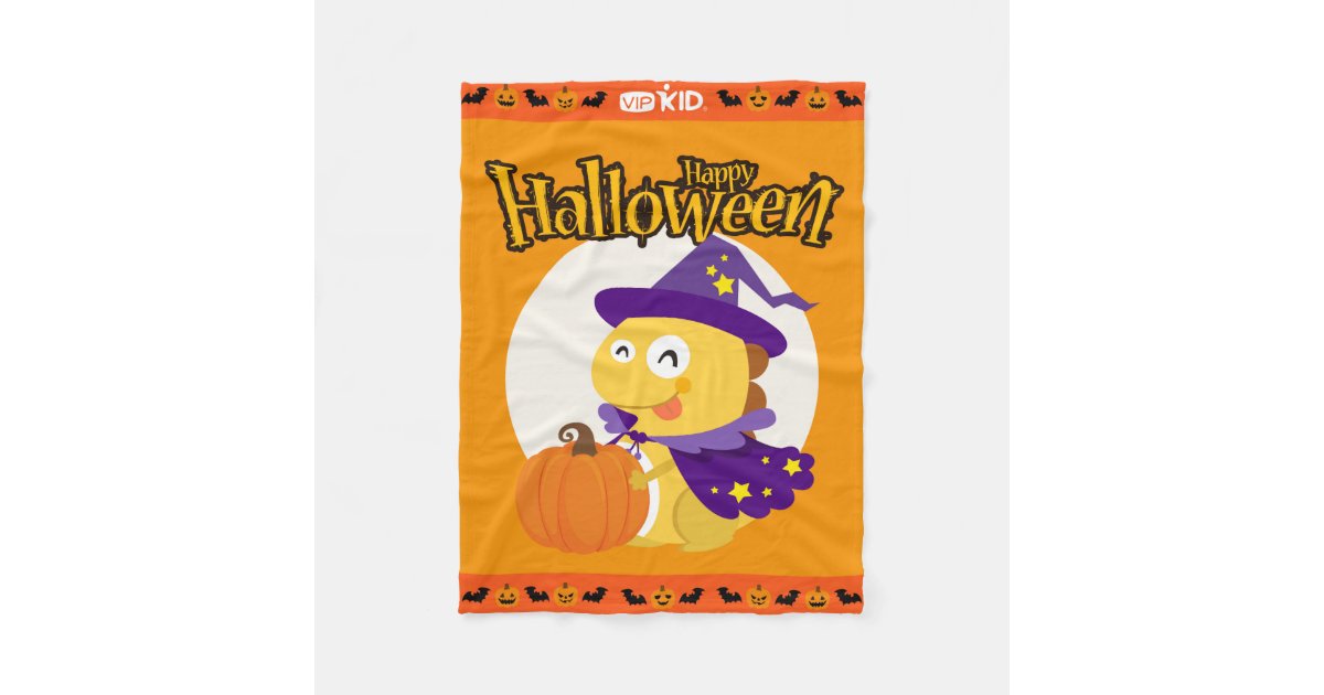 VIPKID Halloween Blanket A | Zazzle