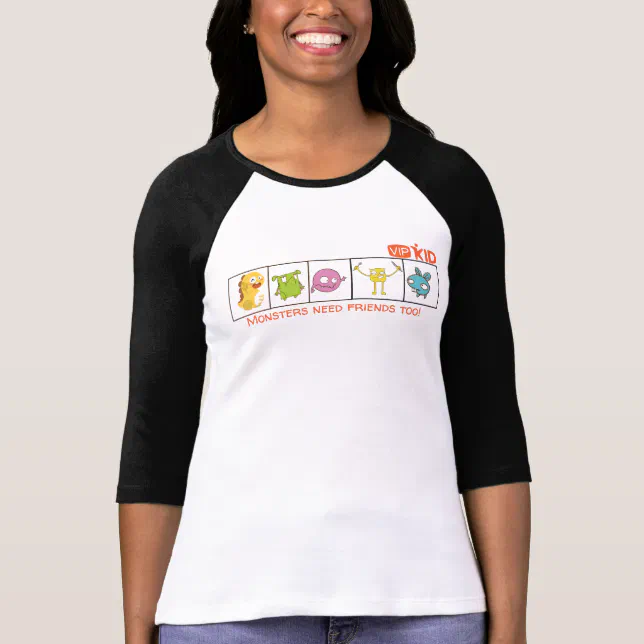 VIPKid Monsters Need Friends Shirt | Zazzle