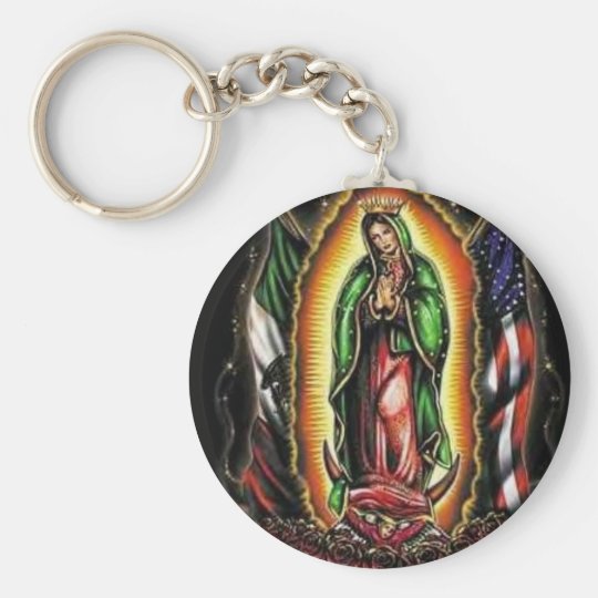 Virgen Mary Virgen maria Keychain | Zazzle.com