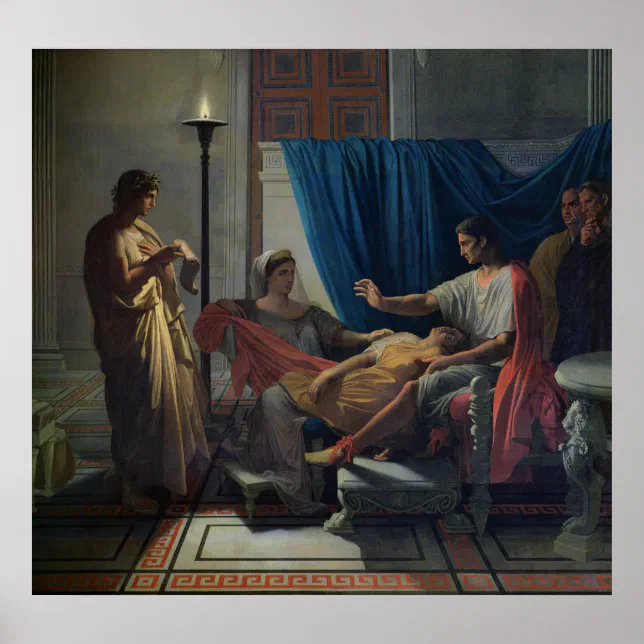 Virgil Reading the Aeneid Poster | Zazzle
