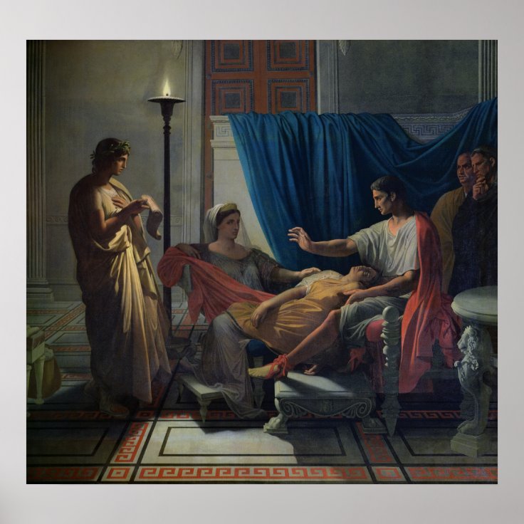 Virgil Reading the Aeneid Poster | Zazzle