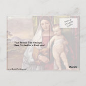 Virgin And Child (Gypsy Madonna) By Titian Postcard | Zazzle