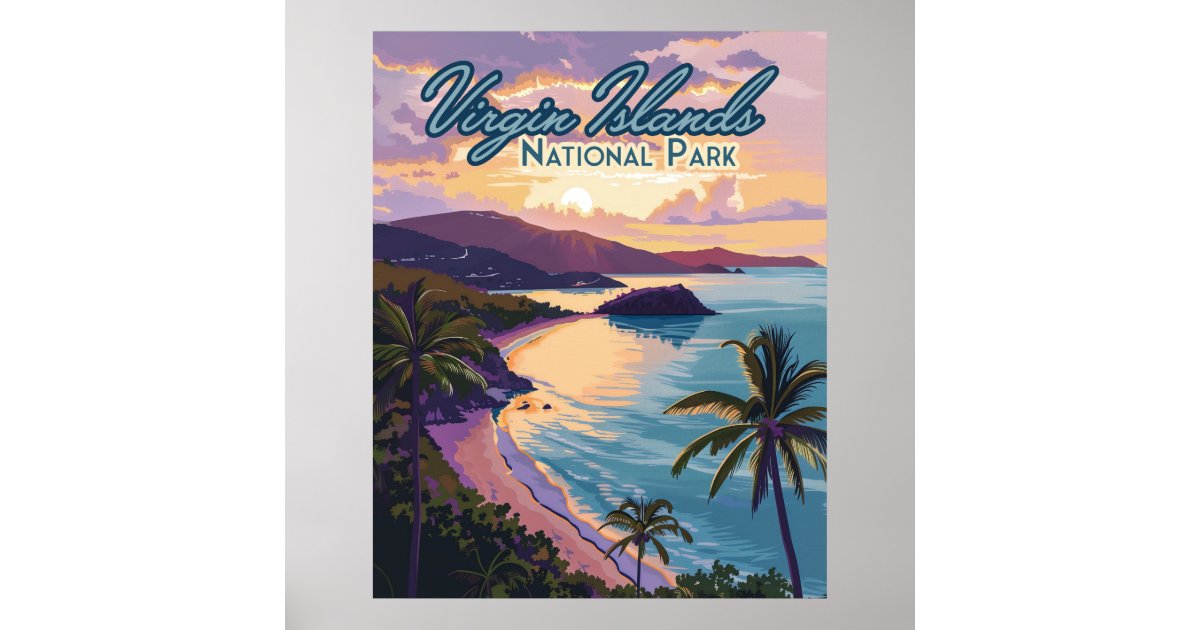 Virgin Islands National Park Beach St John Poster | Zazzle