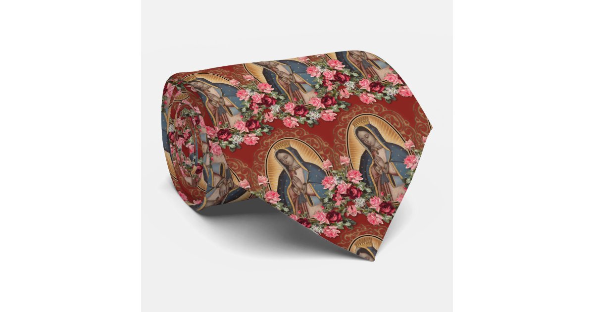 Virgin Mary of Guadalupe Mexico Spanish Neck Tie | Zazzle