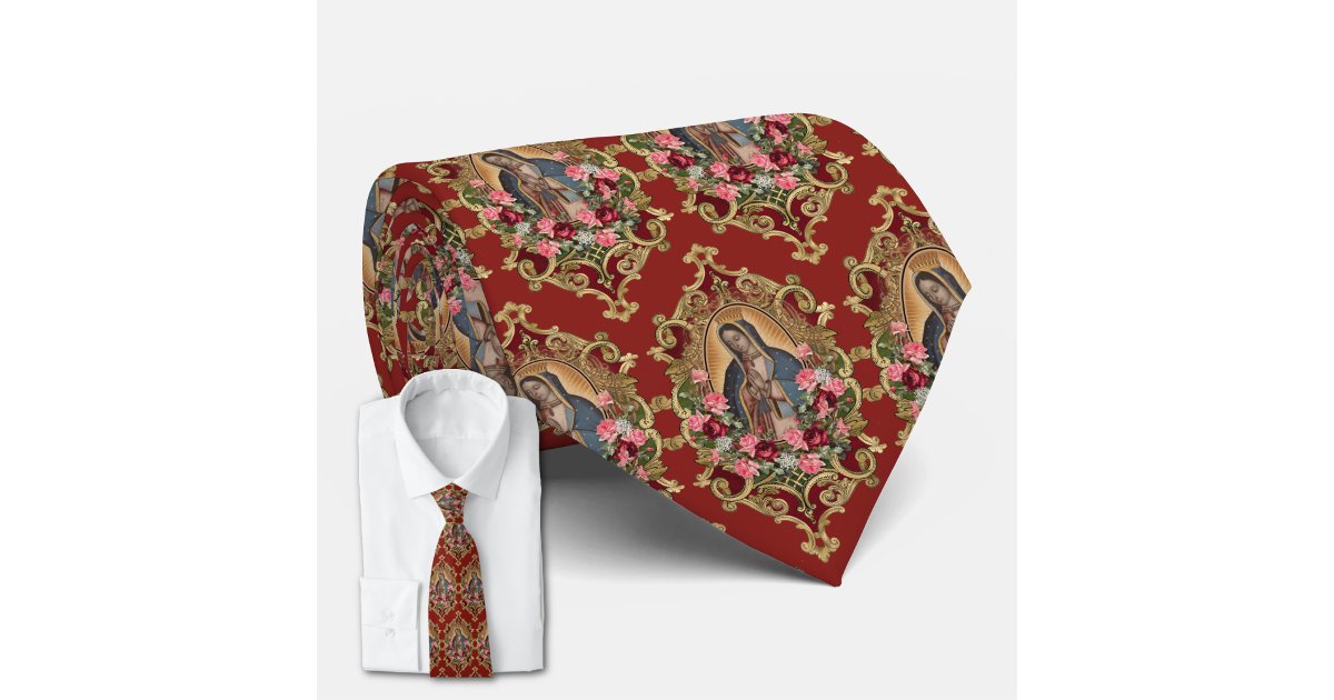 Virgin Mary of Guadalupe Mexico Spanish Neck Tie | Zazzle