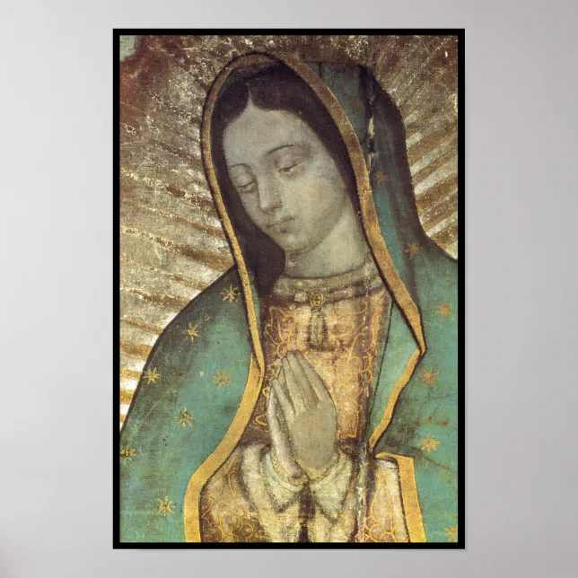 VIRGIN MARY POSTER | Zazzle