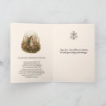 Virgin Mary Red Roses Holy Rosary Prayer Card | Zazzle