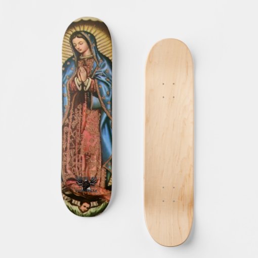 "Virgin Mary" Skateboard Deck | Zazzle