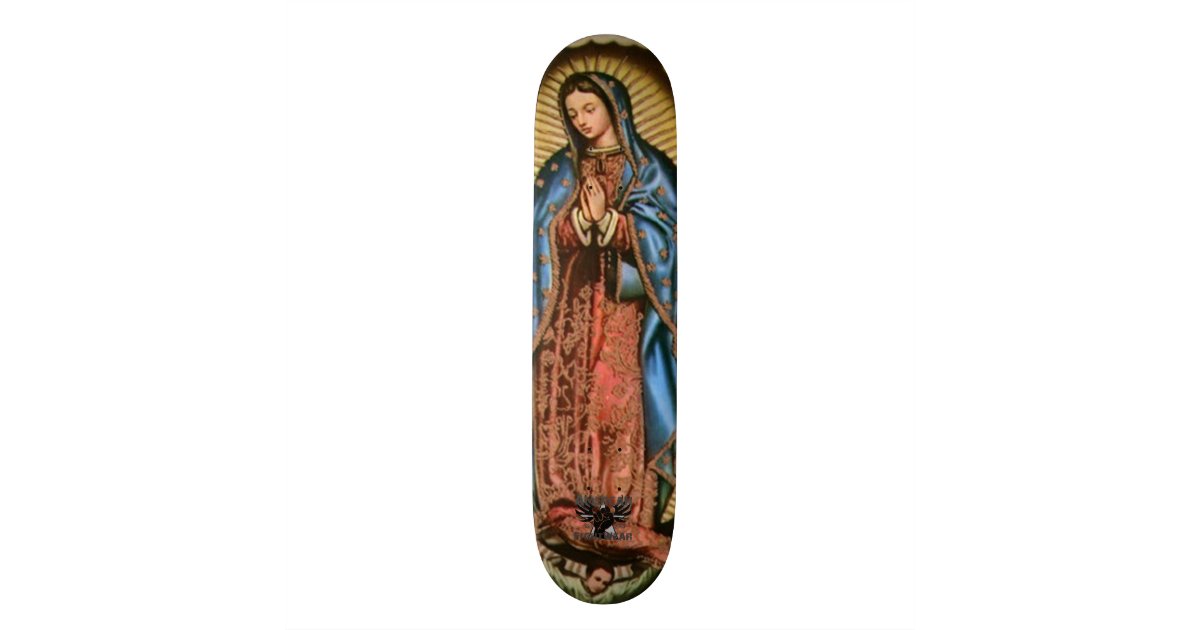 "Virgin Mary" Skateboard Deck | Zazzle.com