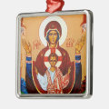 Virgin Orans Icon Christmas Ornament | Zazzle