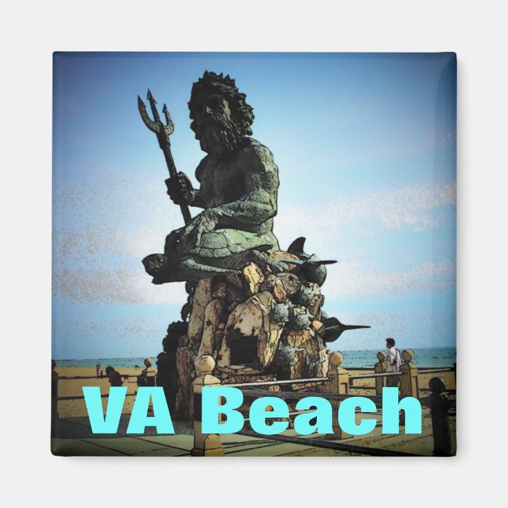 Virginia Beach Magnet | Zazzle