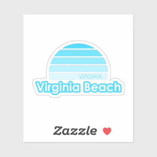 Virginia Beach Sticker | Zazzle