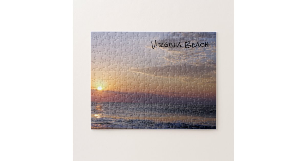 Virginia Beach Sunrise Jigsaw Puzzle | Zazzle