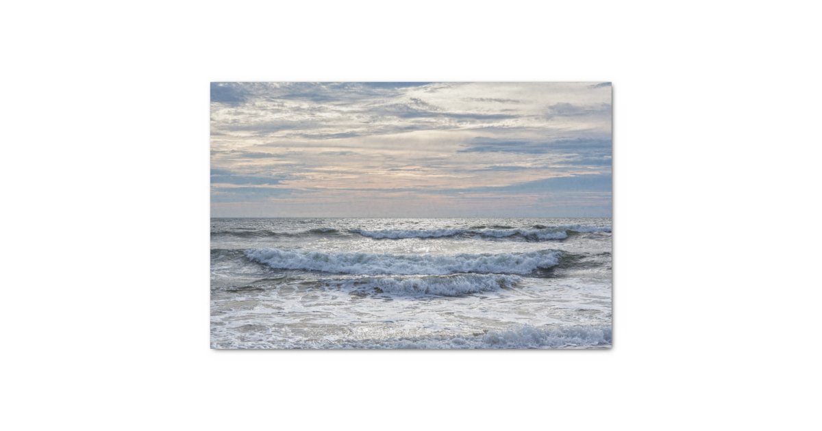 Virginia Beach Sunrise Tissue Paper | Zazzle