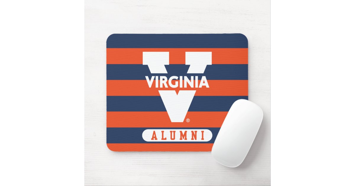 Virginia Cavaliers Alumni Stripes Mouse Pad | Zazzle