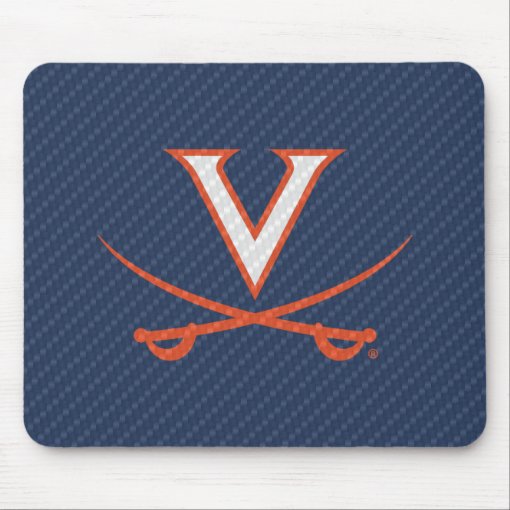 Virginia Cavaliers Carbon Fiber Mouse Pad | Zazzle