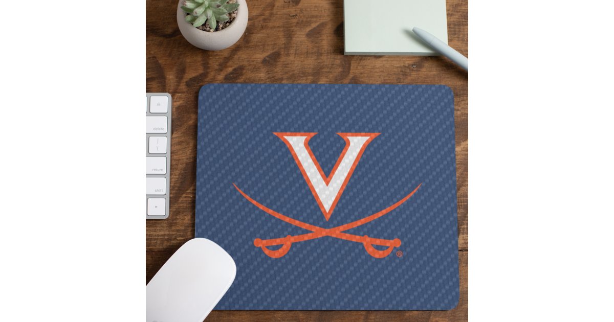 Virginia Cavaliers Carbon Fiber Mouse Pad | Zazzle