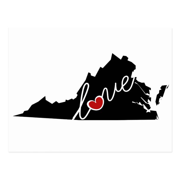 Virginia Is For Lovers Postcards - No Minimum Quantity | Zazzle