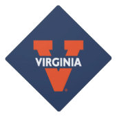 Virginia Split V Graduation Cap Topper | Zazzle