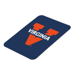 Virginia Split V Magnet | Zazzle