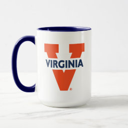 Virginia Split V Mug | Zazzle