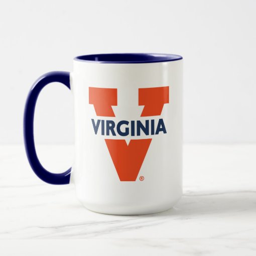 Virginia Split V Mug | Zazzle