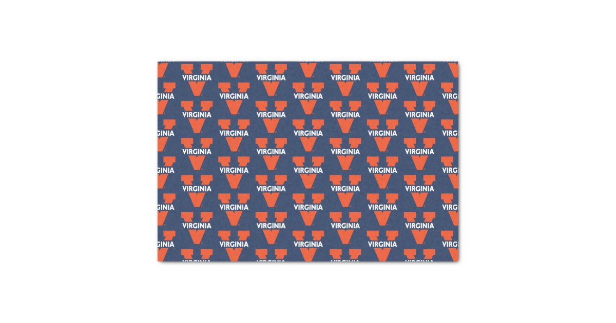 Virginia Split V Tissue Paper | Zazzle