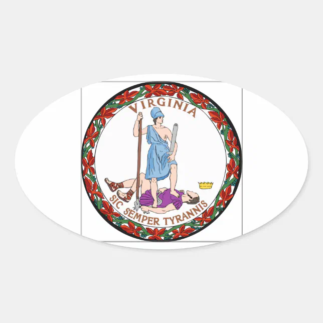 Virginia State Seal | Zazzle