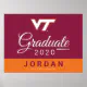 Virginia Tech 2020 Graduate Poster | Zazzle