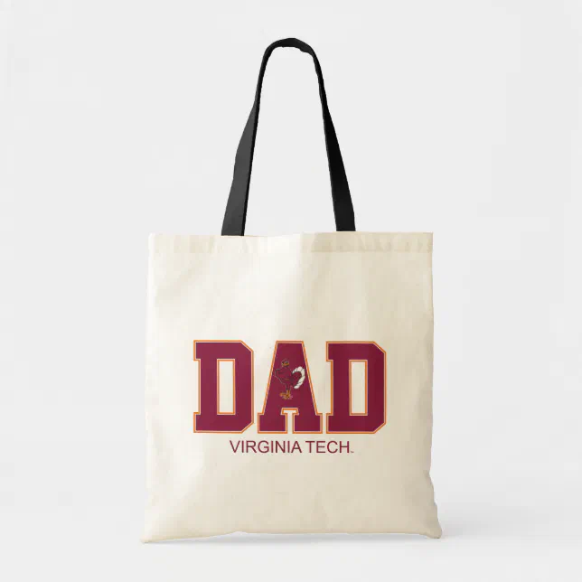 Virginia Tech Dad Tote Bag | Zazzle